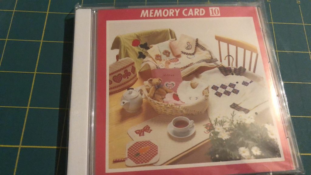 Janome Memory Craft Memory Card #10 | Garage Sale | Stacey Sansom Designs