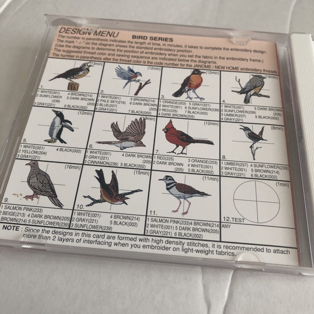 Janome Memory Craft Memory Card #31 | Stacey Sansom Designs