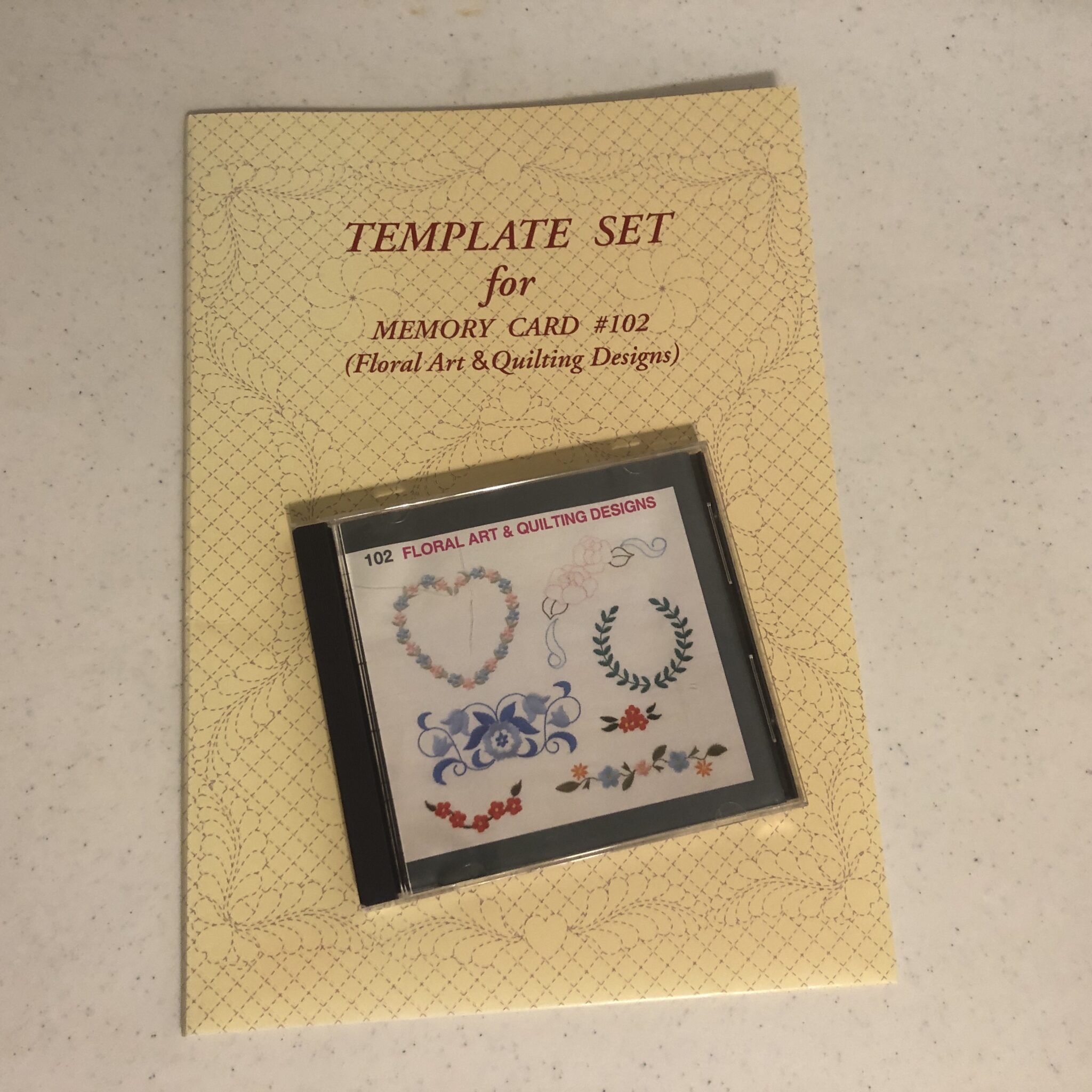 Janome Memory Craft Memory Card #102 | Stacey Sansom Designs